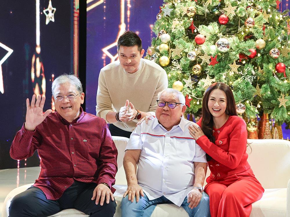 Celebrities spotted on GMA Christmas Station ID 2024 | GMA Entertainment
