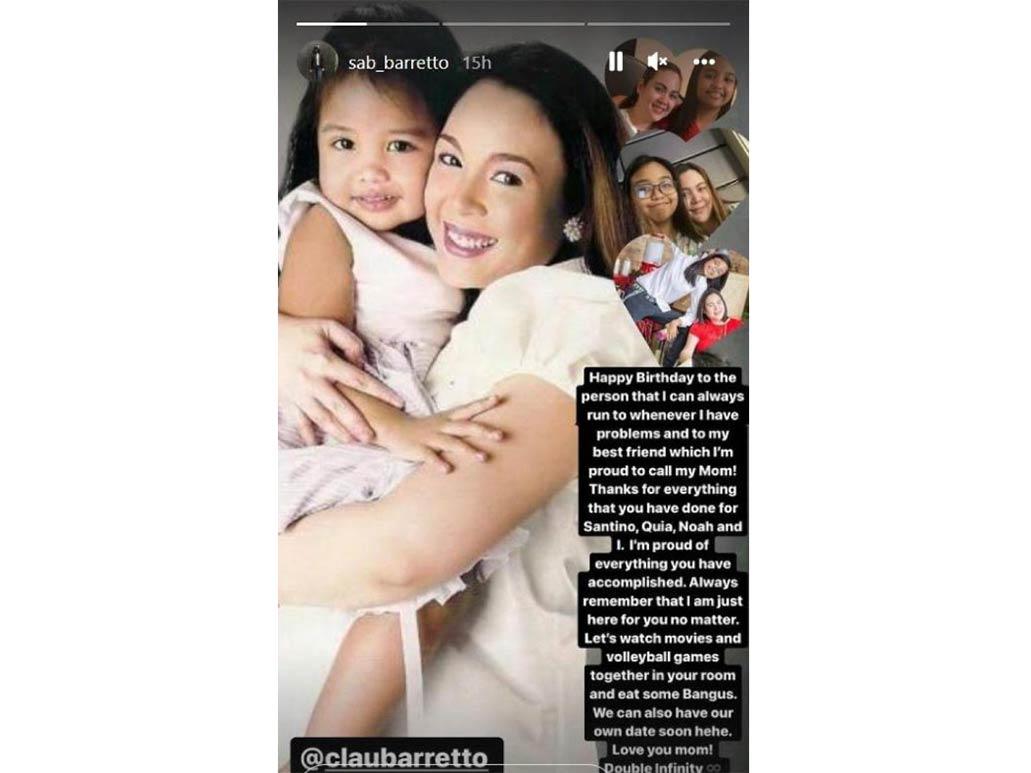 Claudine Barretto, Raymart Santiago celebrate daughter Sabina's 20th birthday | GMA Entertainment