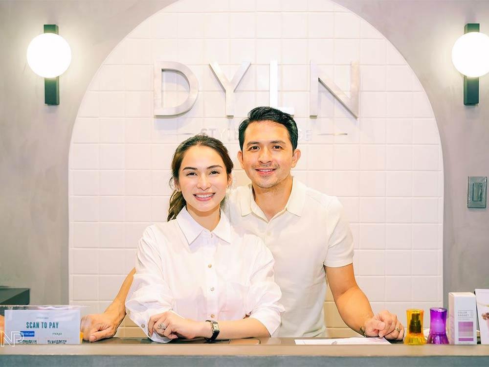 Dennis Trillo and Jennylyn Mercado rebrand salon and nail spa business | GMA Entertainment
