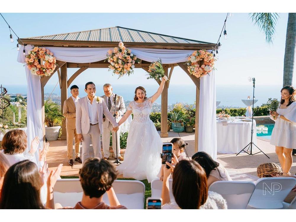 IN PHOTOS: Donita Rose and Felson Palad's beautiful wedding in California | GMA Entertainment