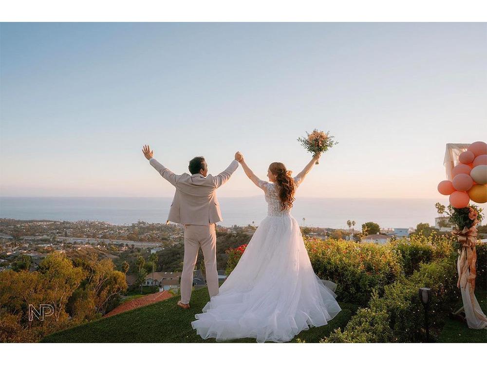 IN PHOTOS: Donita Rose and Felson Palad's beautiful wedding in California | GMA Entertainment