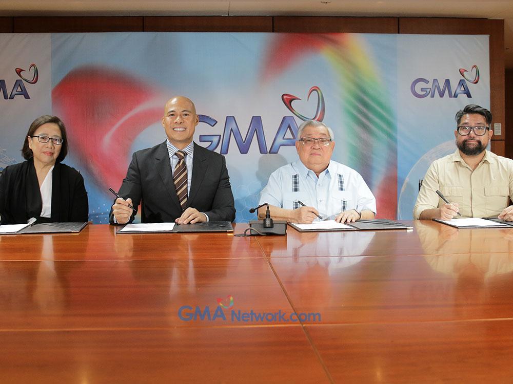IN PHOTOS: 'Ang Pinaka' host Rovilson Fernandez signs contract with GMA ...