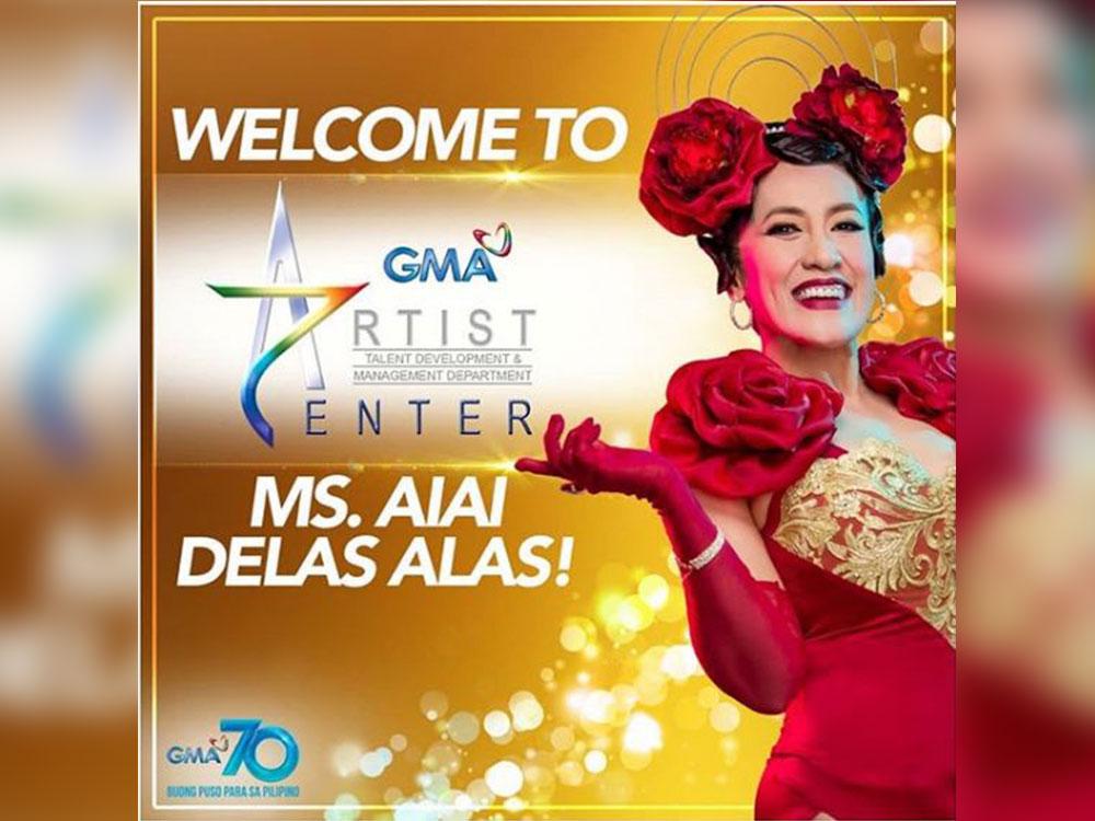 IN PHOTOS: Aiai Delas Alas signs management contract with GMA Artist Center | GMA Entertainment