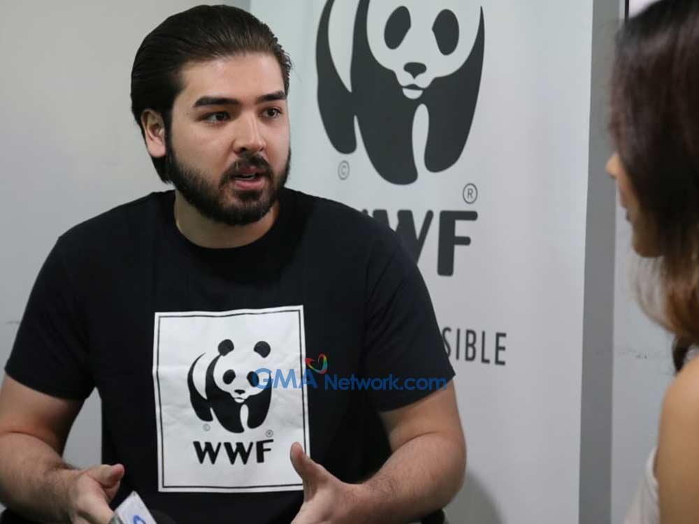 IN PHOTOS: Andre Paras continues to help save the earth with WWF ...