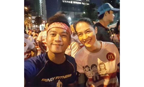 IN PHOTOS: DongYan, AlDub, and Biguel run for a cause | GMA Entertainment
