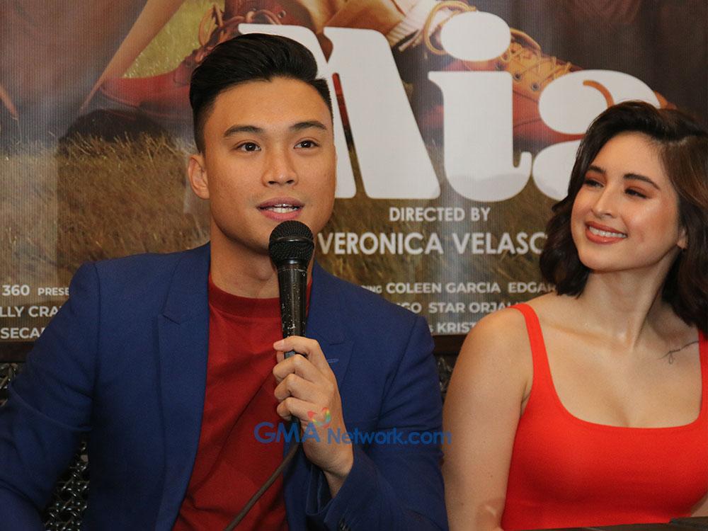 IN PHOTOS: Edgar Allan Guzman and Coleen Garcia at 'Mia' press conference | GMA Entertainment