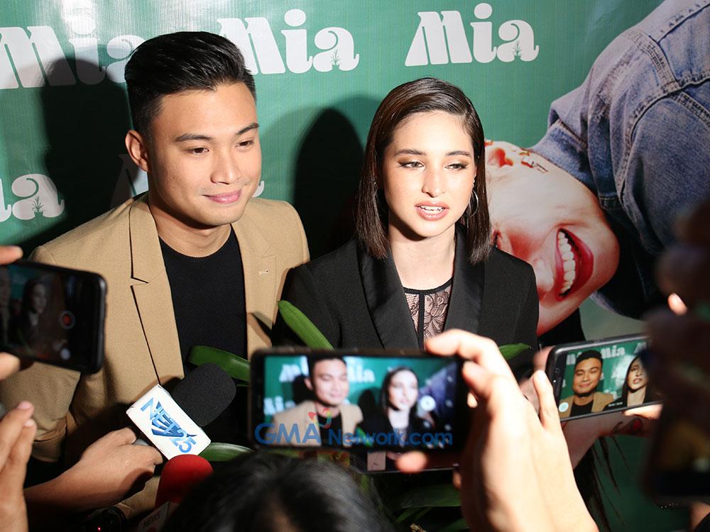 IN PHOTOS: Edgar Allan Guzman and Coleen Garcia at 'Mia's press preview | GMA Entertainment