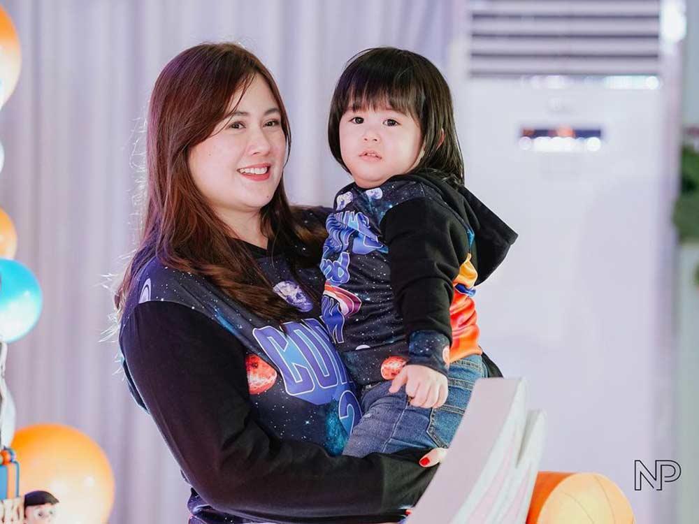 IN PHOTOS: Mark Herras and Nicole Donesa's son, Corky, celebrates ...