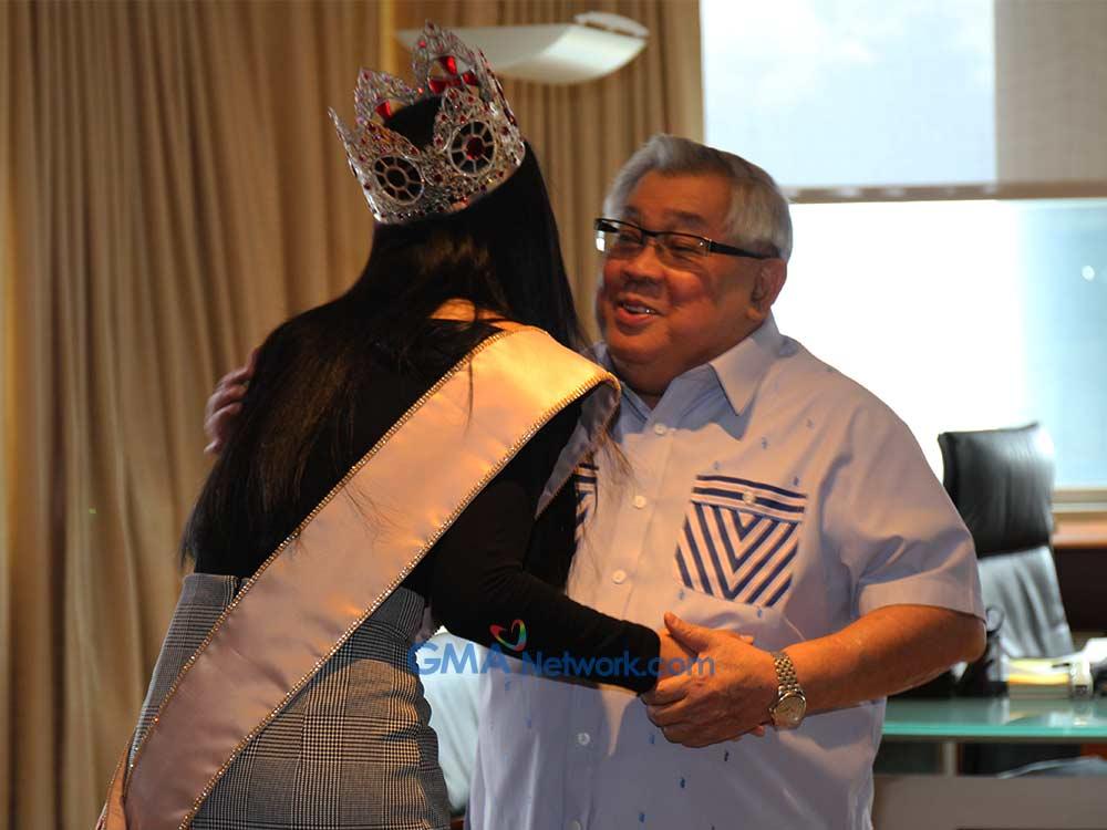 IN PHOTOS: Reina Hispanoamericana 2017 Wyn Marquez visits GMA Network ...