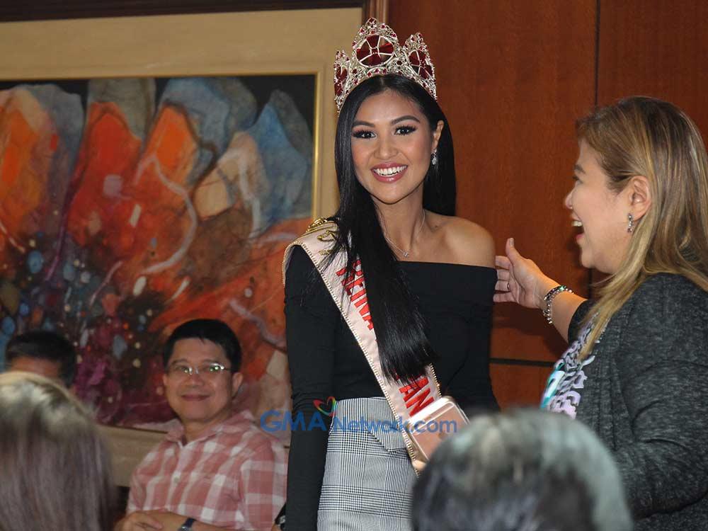 IN PHOTOS: Reina Hispanoamericana 2017 Wyn Marquez visits GMA Network ...
