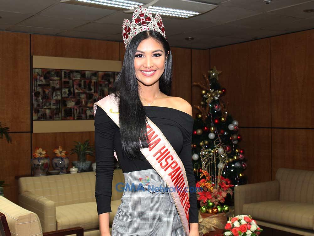 IN PHOTOS: Reina Hispanoamericana 2017 Wyn Marquez visits GMA Network ...