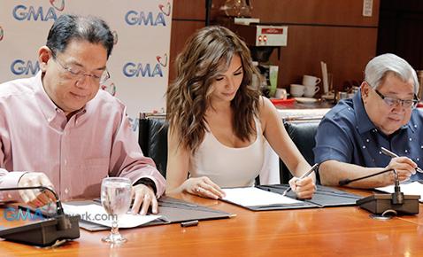 IN PHOTOS: Ultimate Star Jennylyn Mercado's contract signing | GMA ...