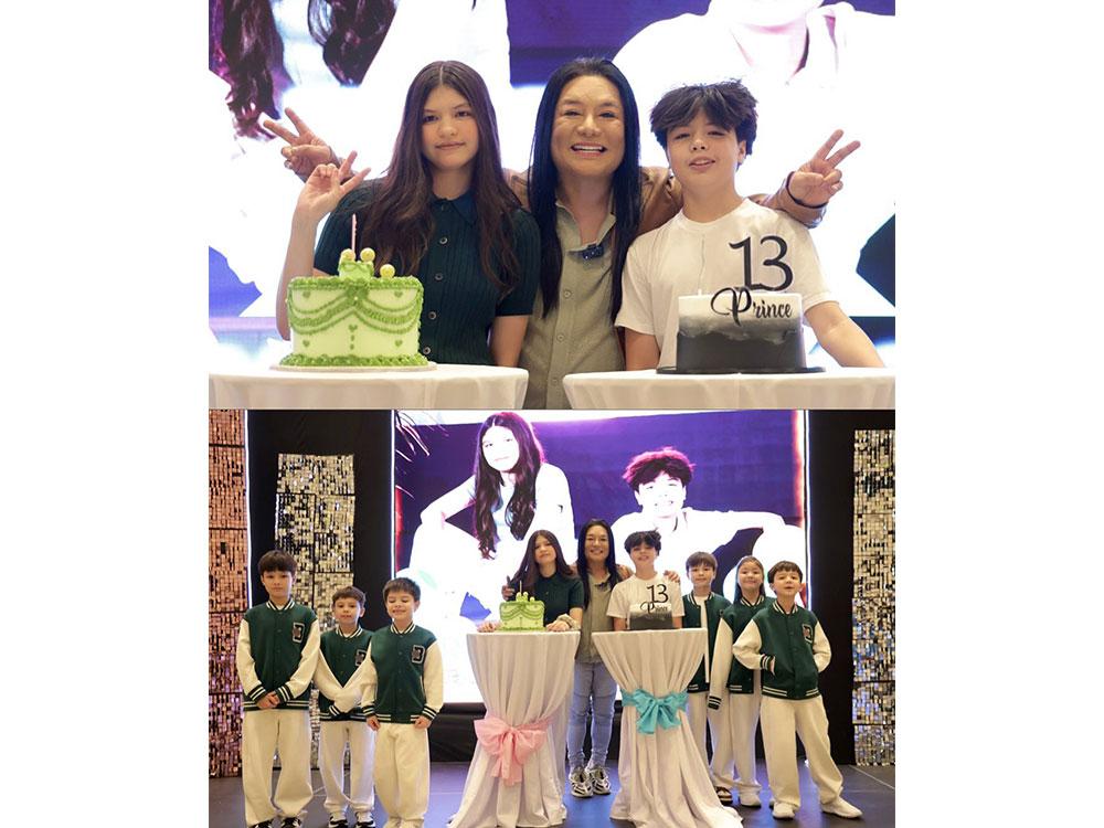 Joel Cruz's kids, Prince Sean and Princess Synne, are now teenagers ...