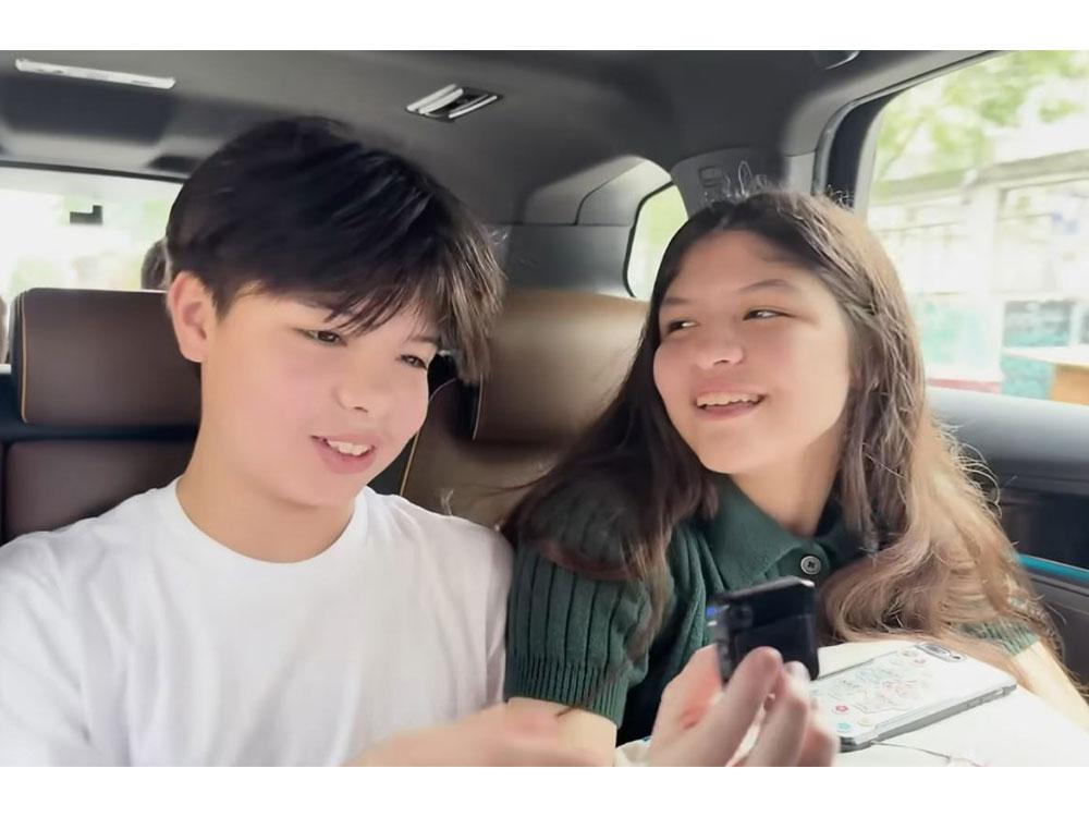 Joel Cruz's kids, Prince Sean and Princess Synne, are now teenagers ...