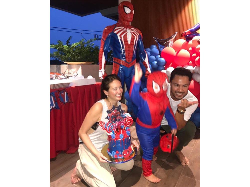 John Lloyd Cruz and Ellen Adarna celebrate Elias Modesto's 'Spider-Man ... John Lloyd Cruz and Ellen Adarna celebrate Elias Modesto's 'Spider-Man ...