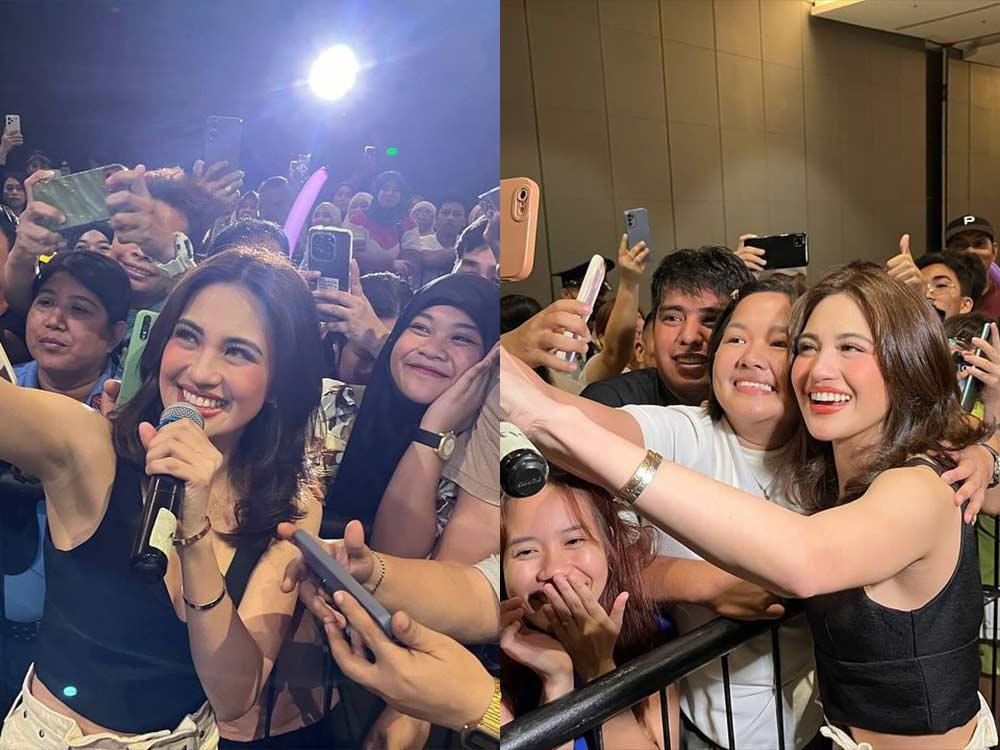 Julie Anne San Jose, John Rex at iba pang Kapuso Singers, nagpasaya sa Kapuso Mall Show sa ...