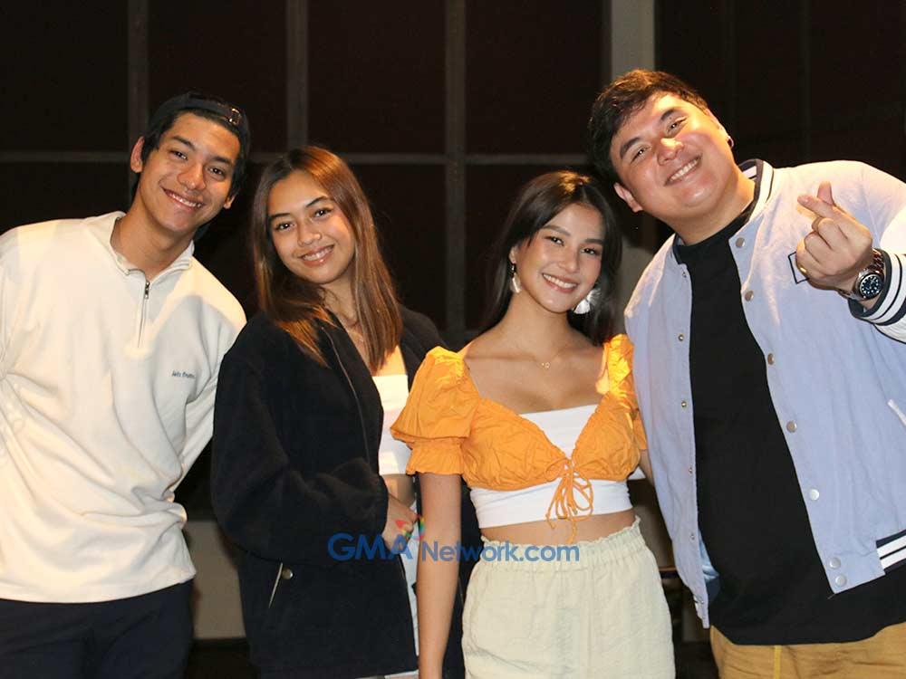 Lexi Gonzales, Matt Lozano, Tanya Ramos, and Sean Lucas record 'Summer of Love,' the 2023 GMA ...