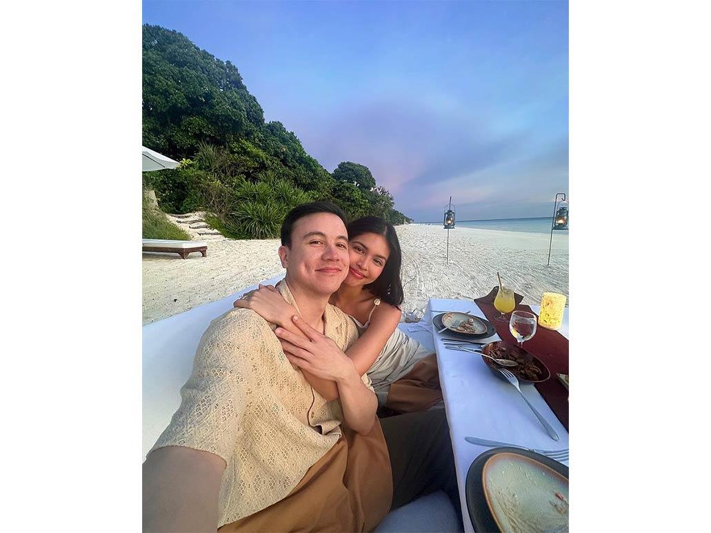 Maine Mendoza and Arjo Atayde go on romantic beach trip | GMA Entertainment
