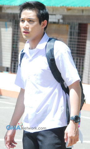 On the set of Magpakailanman's “Alab ng Puso: The PO2 Nicky Nacino, Jr. Story” | GMA Entertainment