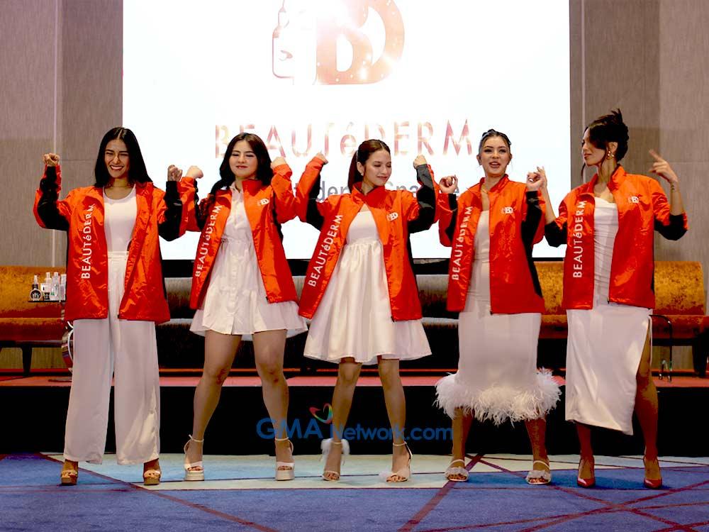 Sanya Lopez, Ruru Madrid, Rayver Cruz, Sparkle stars strengthen ties with big beauty brand | GMA ...