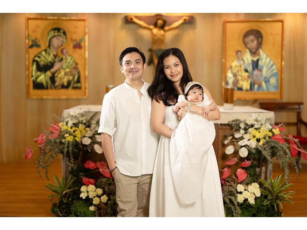 Sef Cadayona's daughter Anya gets baptized | GMA Entertainment
