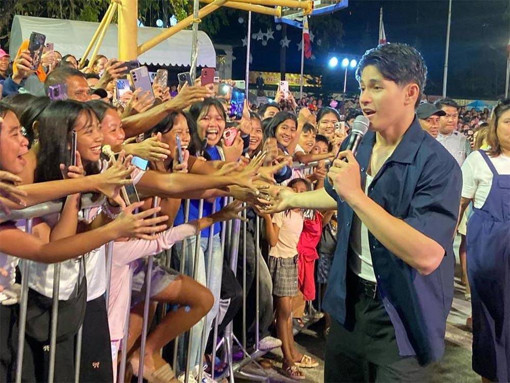 Sofia Pablo, Allen Ansay, Beauty Gonzalez, Matt Lozano, dumalo sa Sinulog sa Kabankalan Festival ...