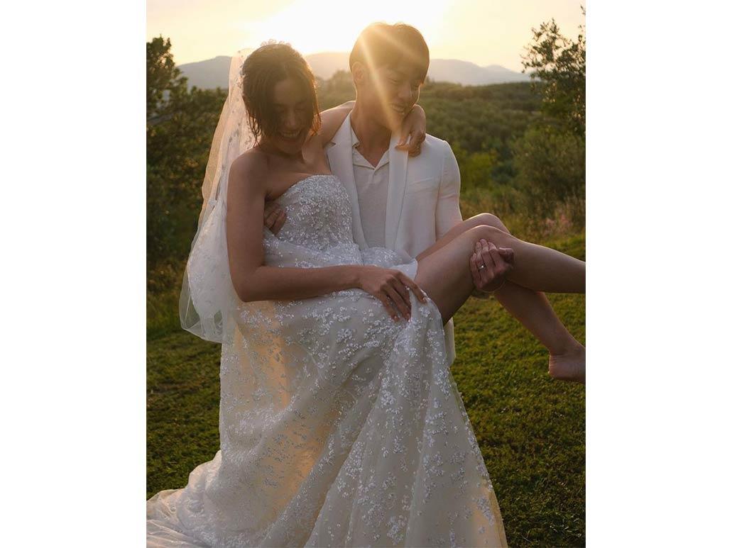 Thai stars Mark Prin and Kimberley Woltemas release pre-wedding photos | GMA Entertainment