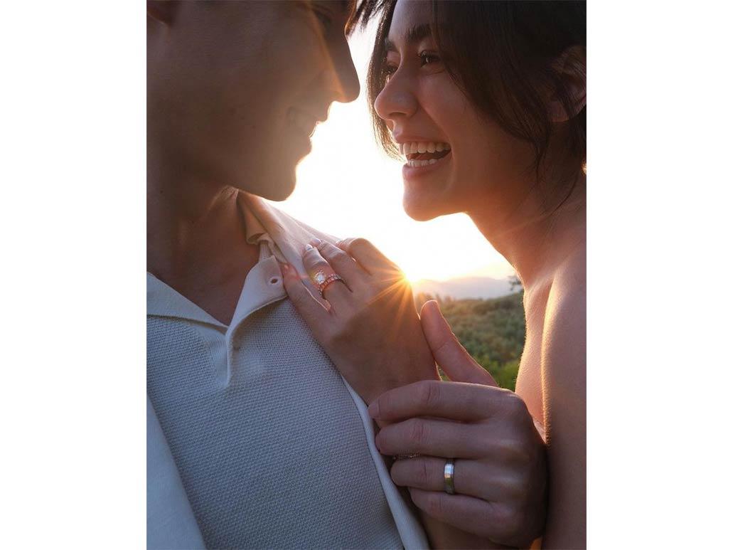 Thai stars Mark Prin and Kimberley Woltemas release pre-wedding photos | GMA Entertainment