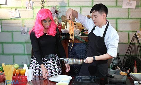 Tomato Basil Angel Hair Pasta ala Boobay and Chef Anton Amoncio | GMA ...