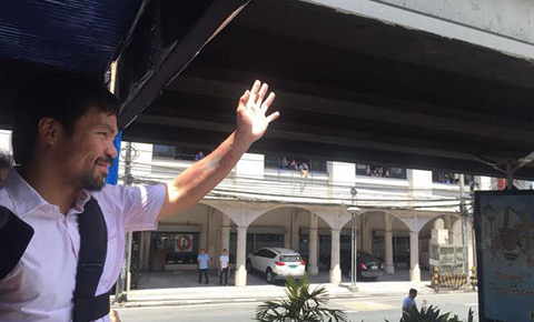 Welcome home, Manny Pacquiao! | GMA Entertainment