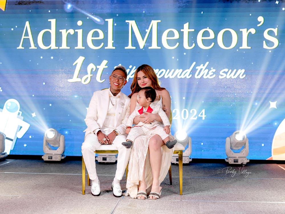 Whamos Cruz and Antonette Gail's son Adriel turns 1 | GMA Entertainment