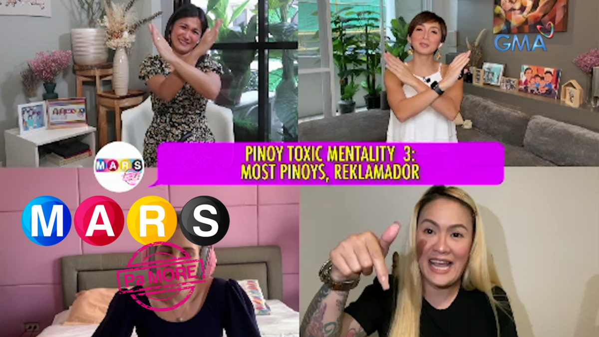 Mars Pa More: Breaking down the stereotypes of toxic Pinoy culture ...