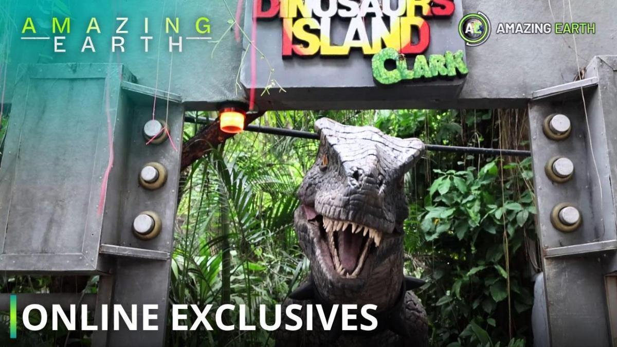 Amazing Earth: Jurassic feels sa Dinosaurs Island, Pampanga! (Online Exclusives) | GMA ...
