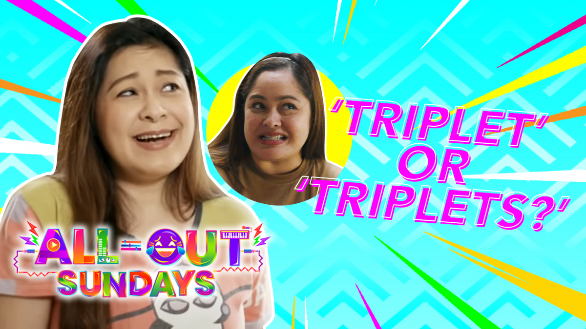 All-Out Sundays: 'TRIPLET' o 'TRIPLETS?' | GMA Entertainment