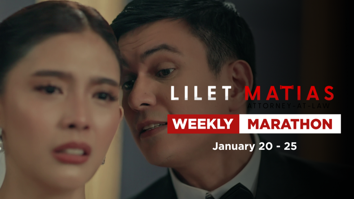 Lilet Matias, Attorney-At-Law: Weekly Marathon (January 20-25, 2025) | GMA Entertainment | GMA ...