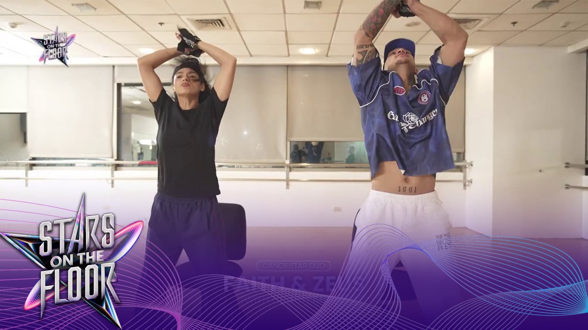 Stars On The Floor: Dance Rehearsal with Faith Da Silva and Zeus ...