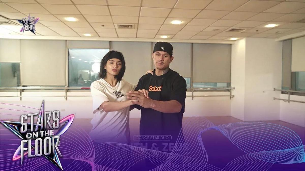 Stars On The Floor: Dance Rehearsal with Faith Da Silva and Zeus ...