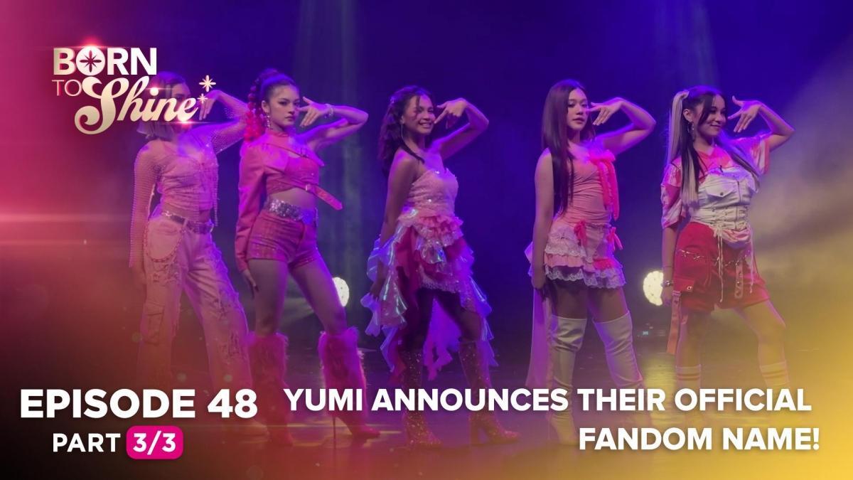 Born To Shine: YUMI announces their official fandom name! (Episode 48 ...