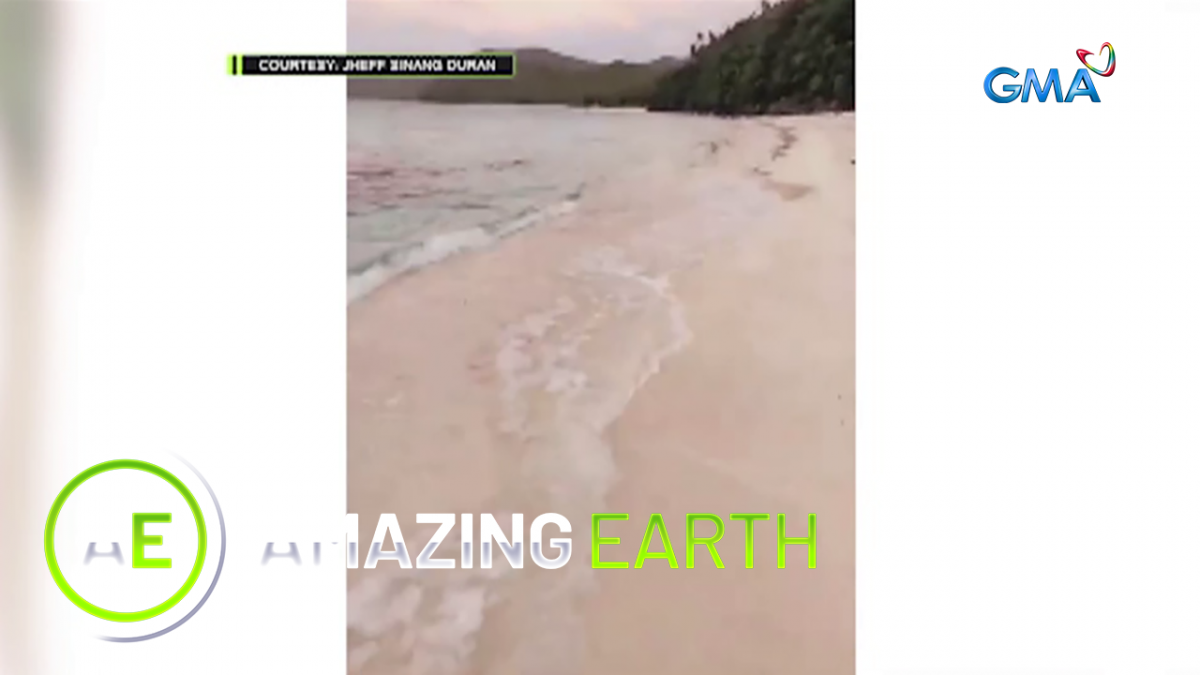 Amazing Earth: Pink sand beach in Samar | GMA Entertainment