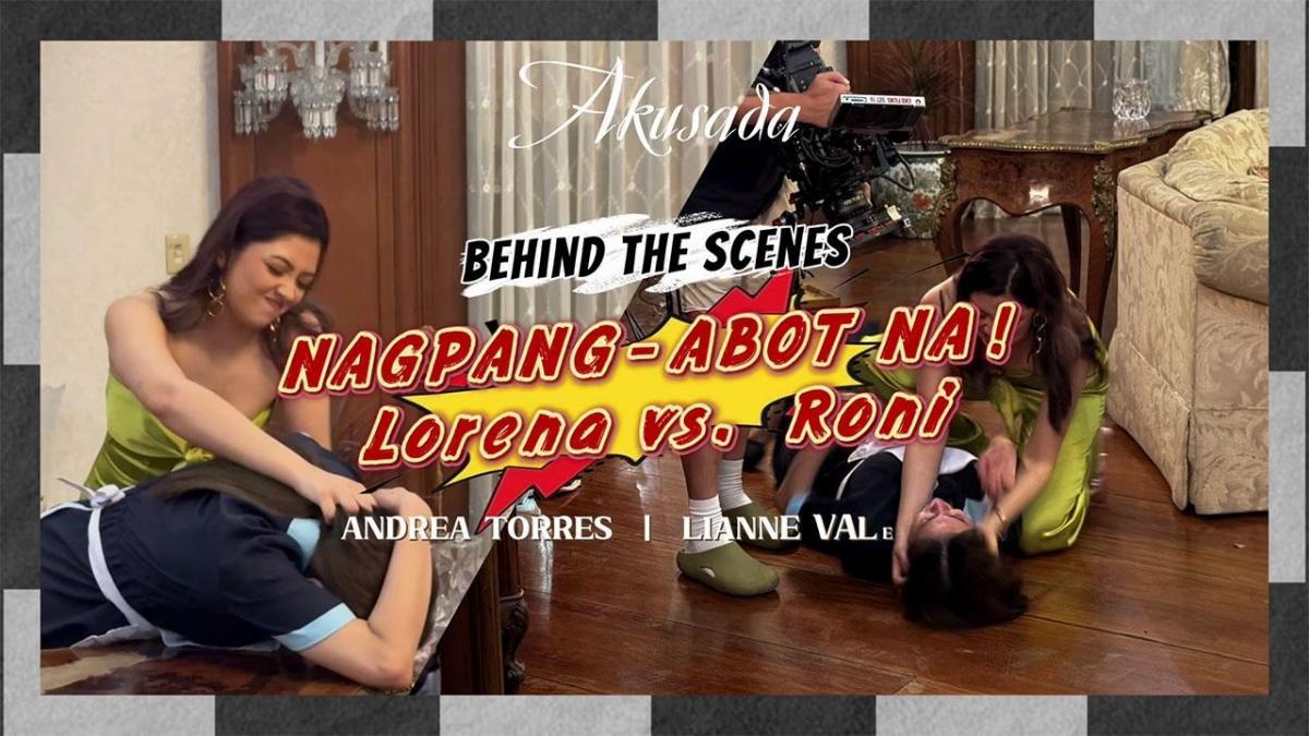 Behind the scenes: Lorena at Roni, nagpang-abot na! | Online Exclusive | GMA Entertainment | GMA ...