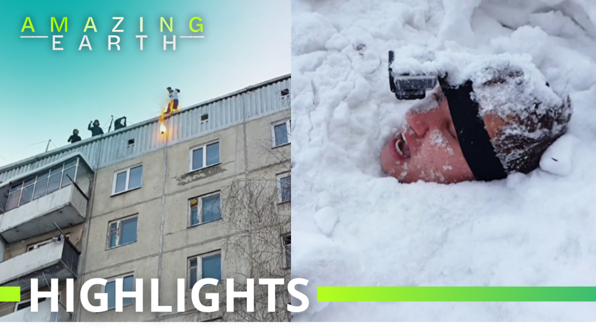 Amazing Earth: Extreme sports in deadly weather?! | GMA Entertainment