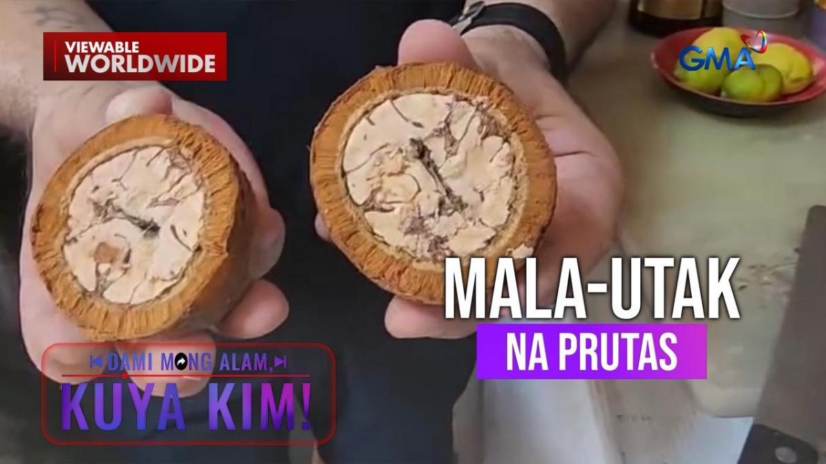 Prutas na kahawig ng utak, ginagamit bilang pampalasa sa ilang ulam ...