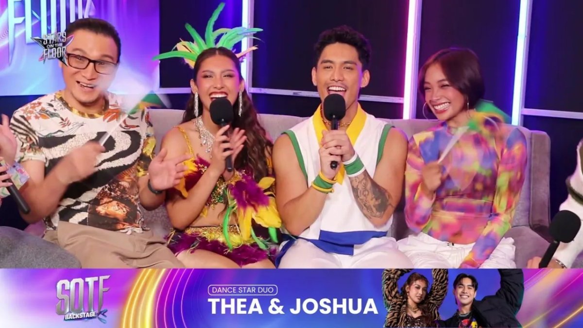 Stars On The Floor: Joshua Decena dances his first DANCESPORT with Thea ...