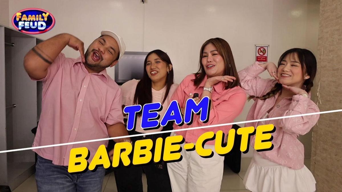 Family Feud: Fam Huddle with Team Barbie-Cute | Online Exclusive | GMA Entertainment