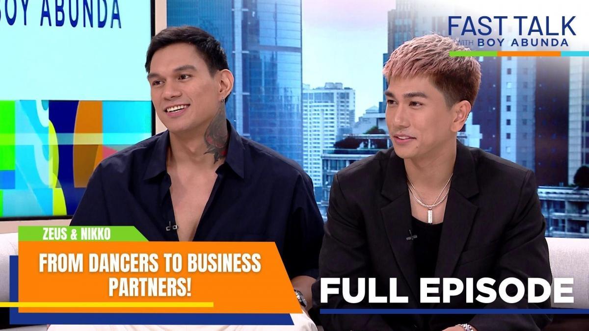 Fast Talk with Boy Abunda: Zeus at Nikko, from dancers to business ...