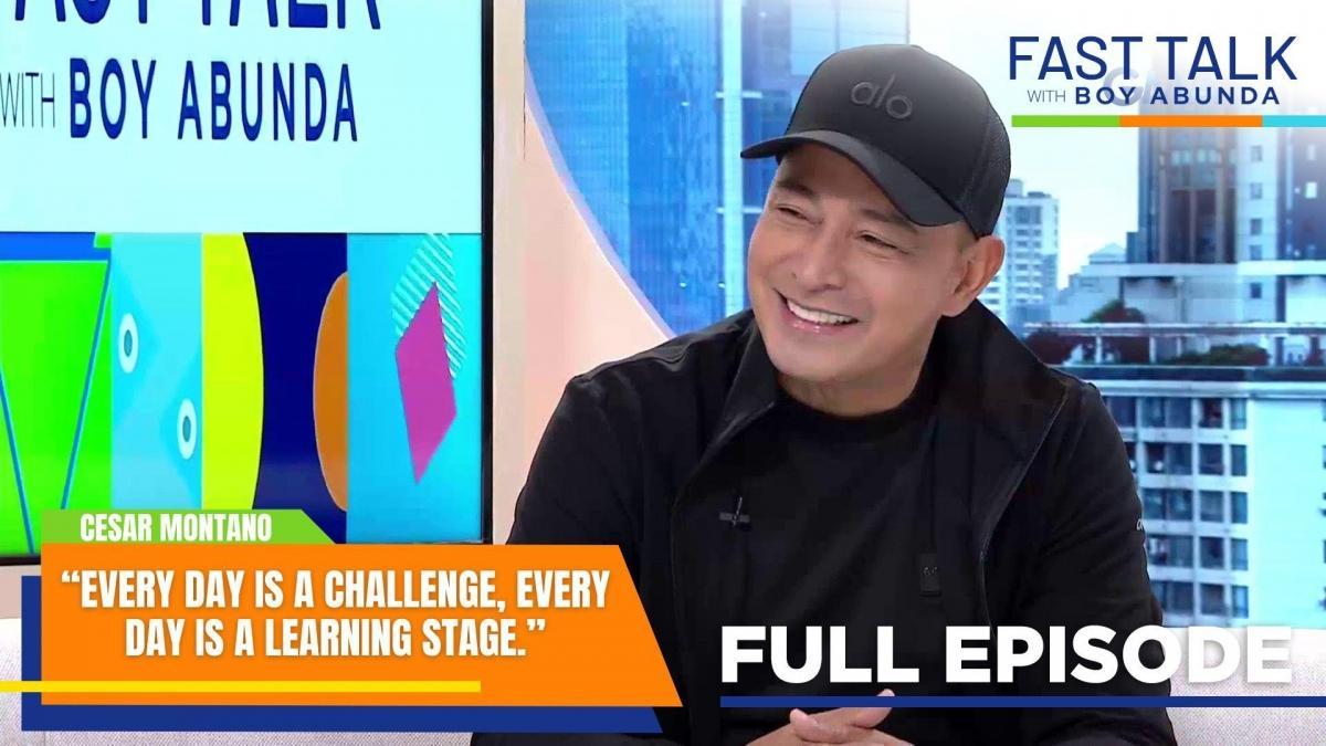 Fast Talk with Boy Abunda: Cesar Montano on his fame, films, and ...