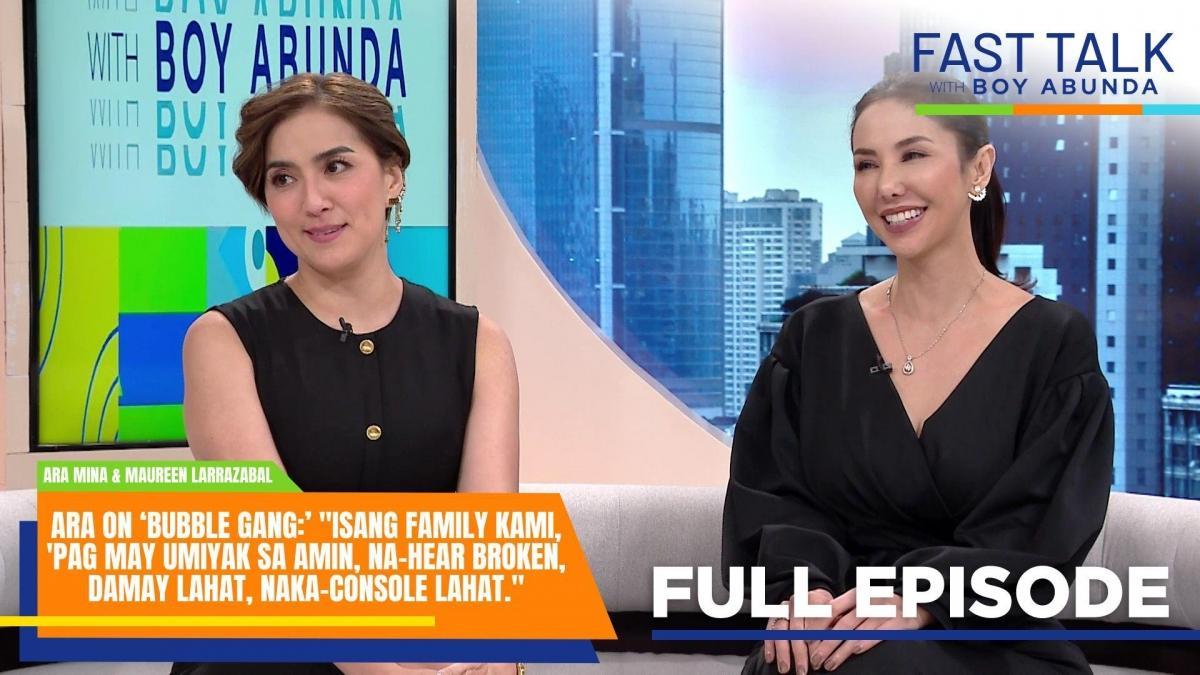 Fast Talk with Boy Abunda: Ara and Maureen, the OG 'Bubble Gang ...
