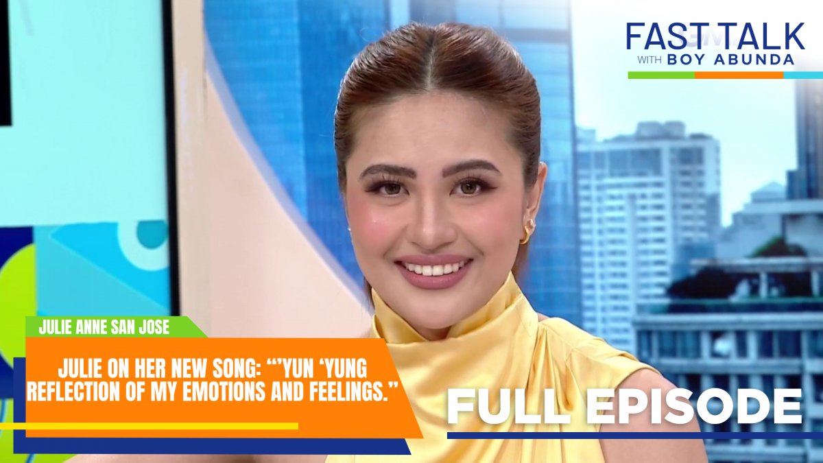 Fast Talk with Boy Abunda: Julie Anne San Jose, maglalabas ng bagong ...