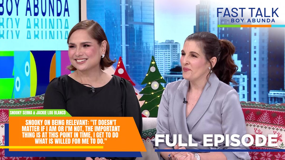 Fast Talk with Boy Abunda: Snooky and Jackie Lou admit their biggest ...