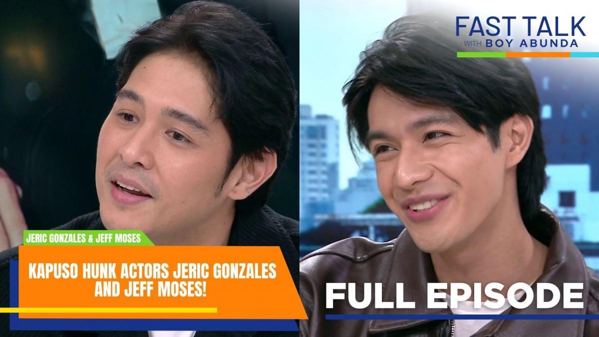 Fast Talk with Boy Abunda: Kapuso hunk actors Jeric Gonzales and Jeff ...